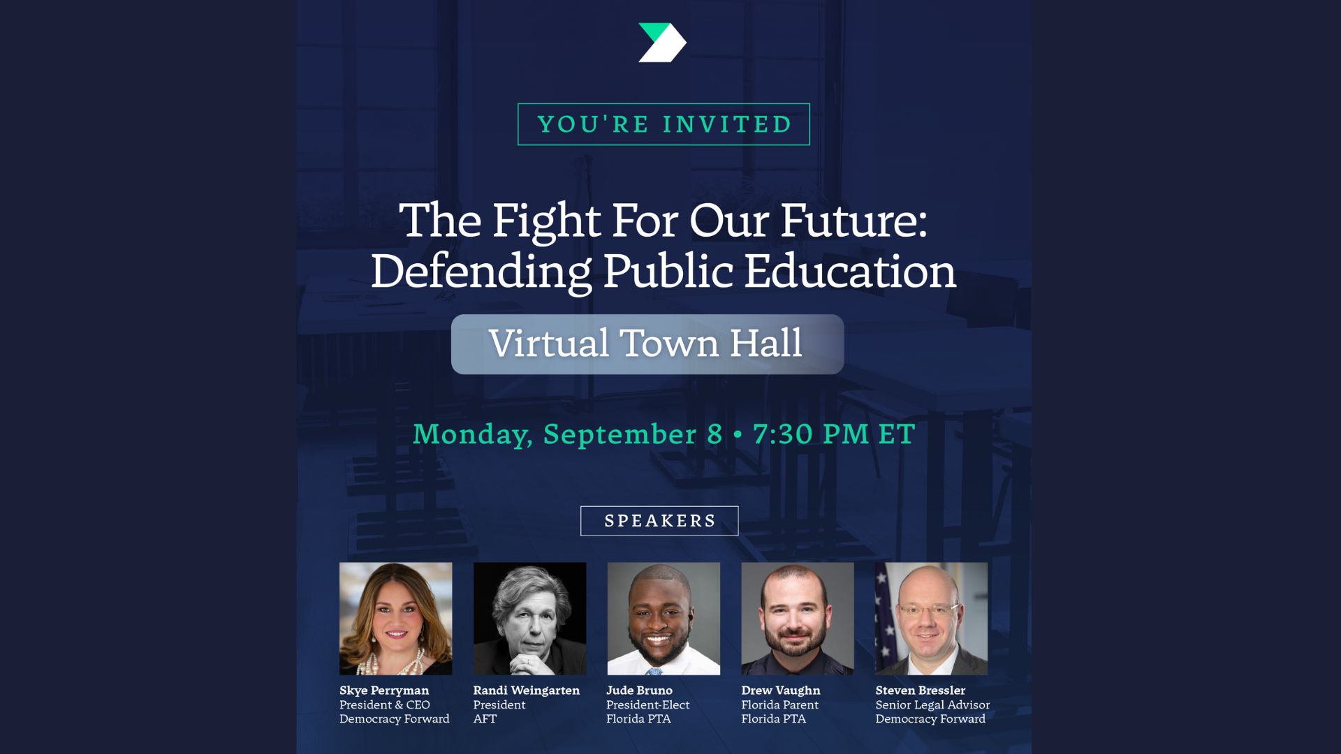 The Fight For Our Future Virtual Town Hall On Defending Public Education