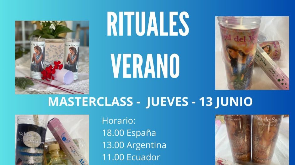 Masterclass Gratuita "Especial Rituales para Junio"