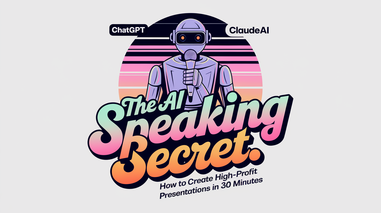 FREE TRAINING: "The AI Speaking Secret: How to Create High-Profit ...
