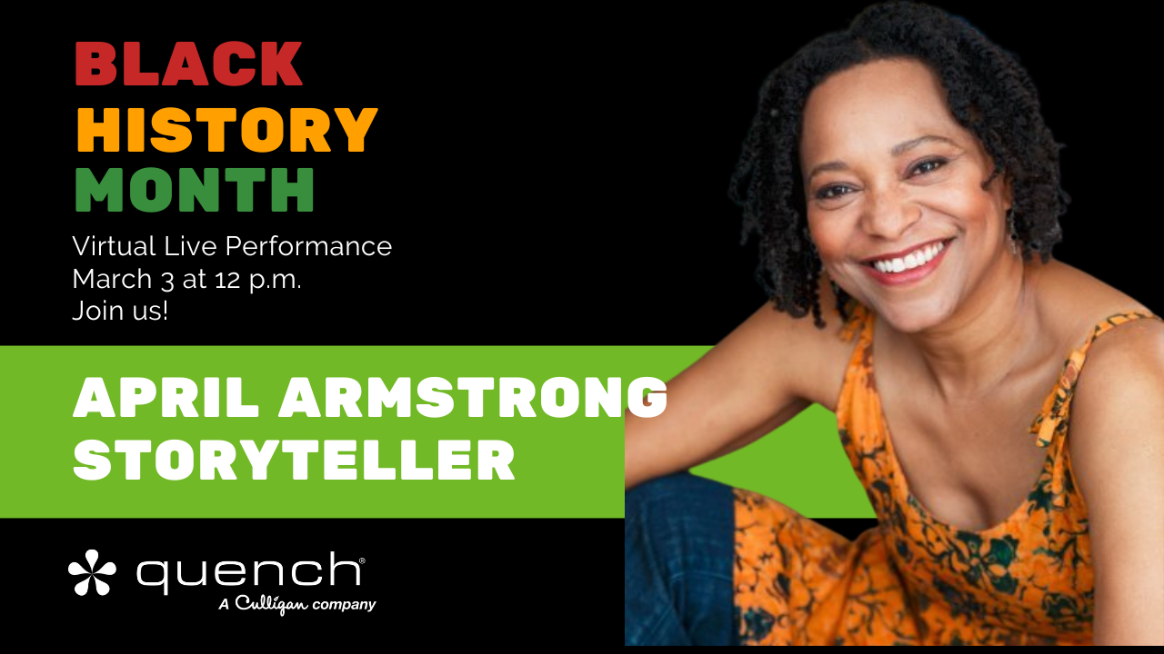 April Armstrong - Storyteller in honor of Black History Month