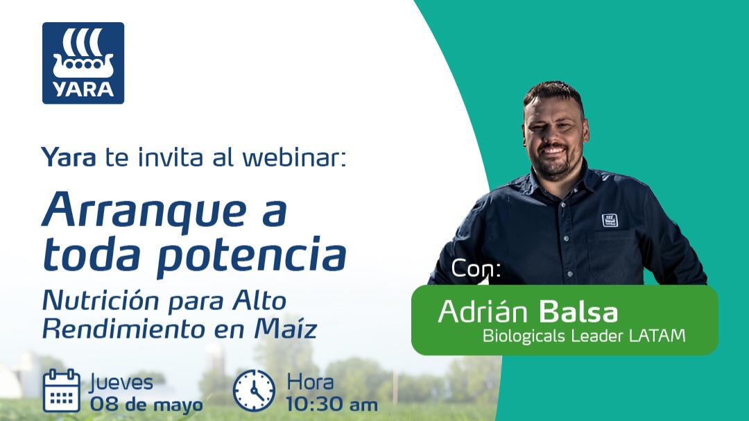 Webinar: ¡Arranque a toda potencia con YaraMila STAR Zn!