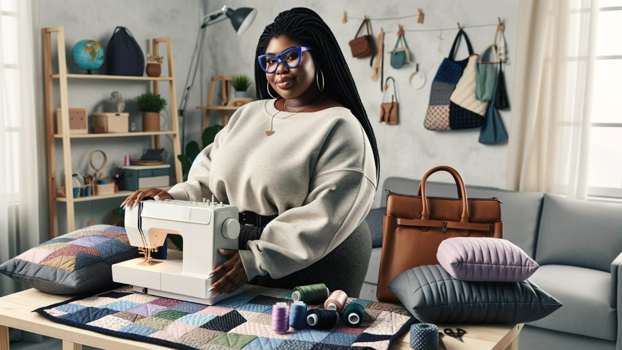 Crafting at Sew Confident Academy