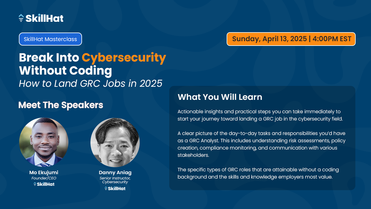 Break into Cybersecurity Without Coding: How to Land GRC Jobs in 2025