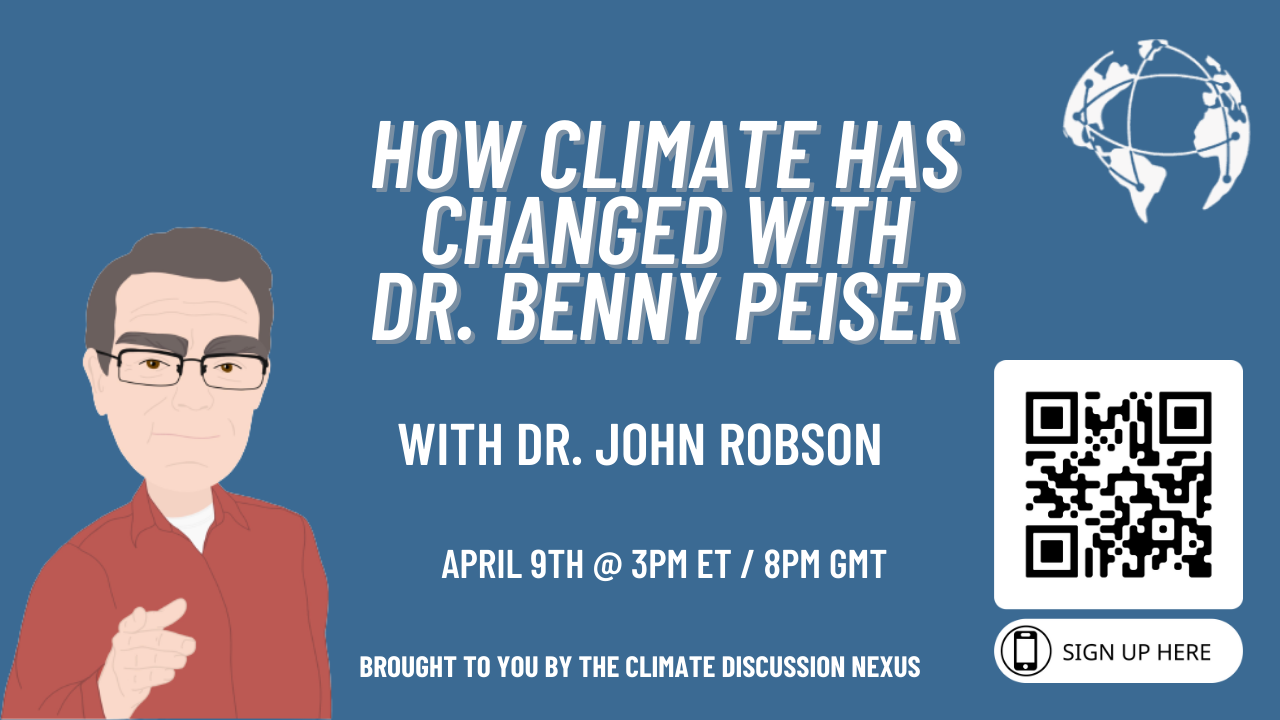 How Climate Has Changed with Dr. Benny Peiser