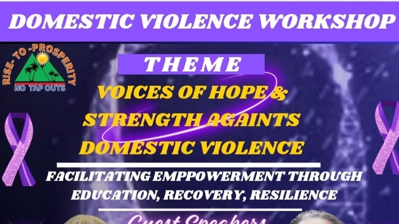 Domestic Violence Workshop - Theme: VOICES OF HOPE & STRENGTH AGAINST ...