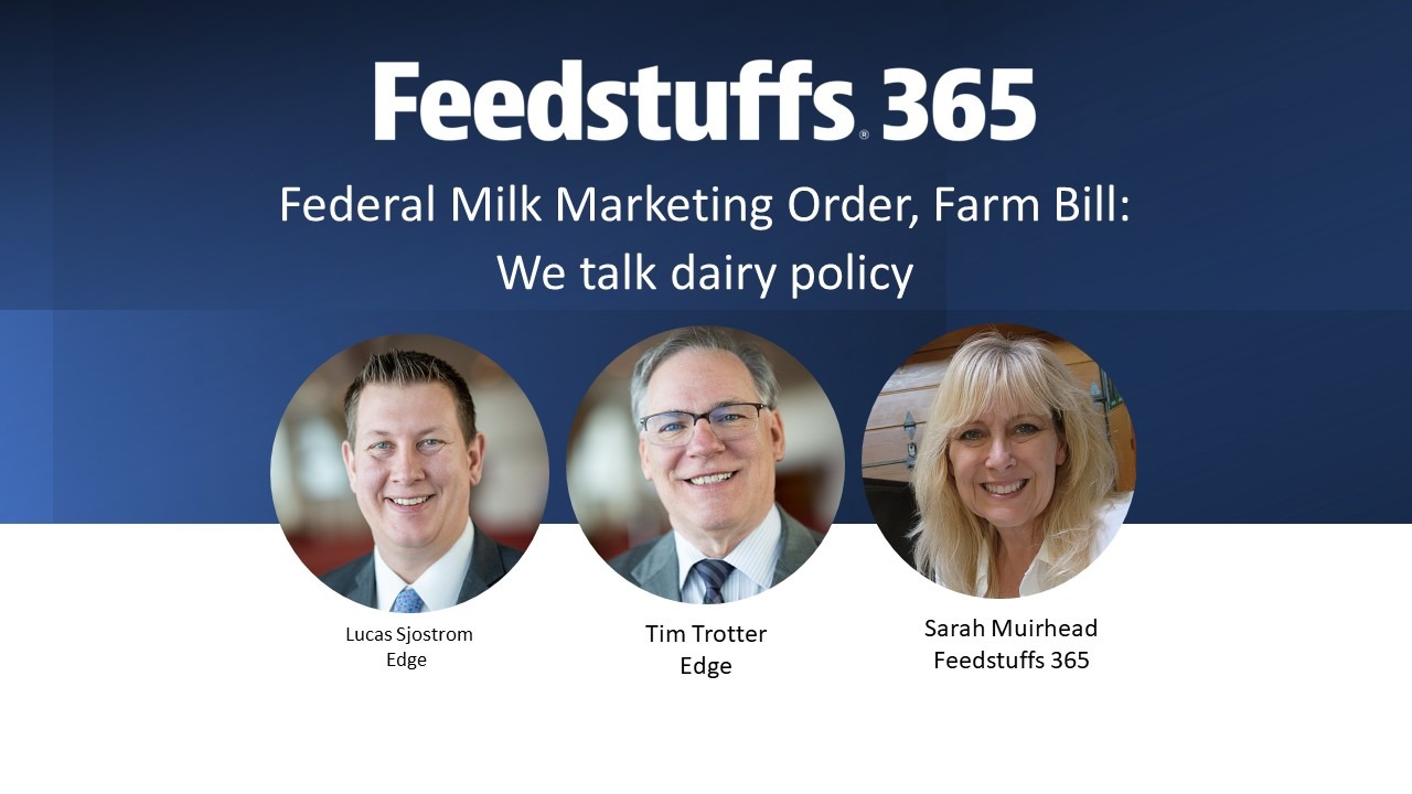 Federal Milk Marketing Order, Farm Bill: We talk dairy policy