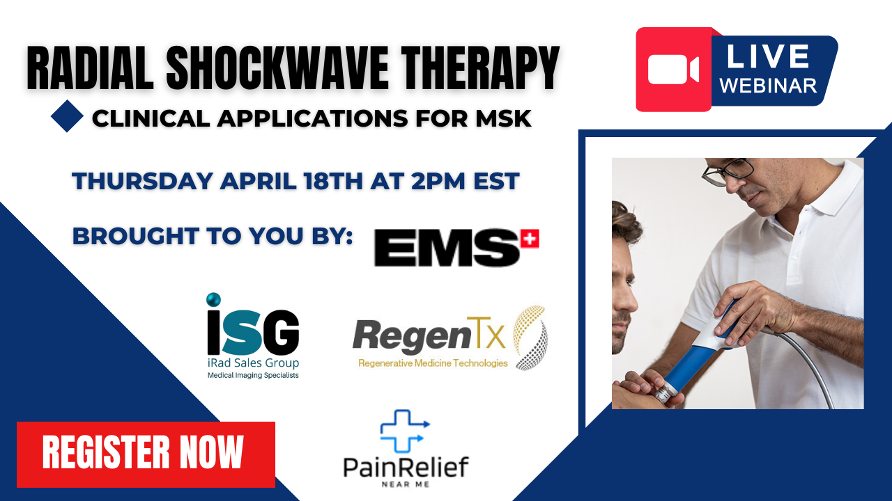 Fundamentals of Radial Shockwave - Clinical Applications for MSK