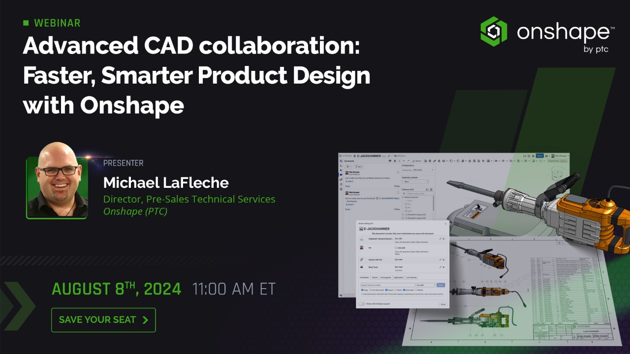 Advanced CAD collaboration: Faster, Smarter Product Design with Onshape