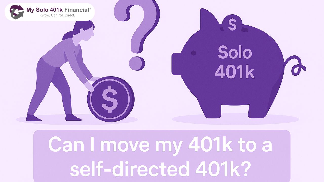 Can I move my 401k to a self-directed 401k?