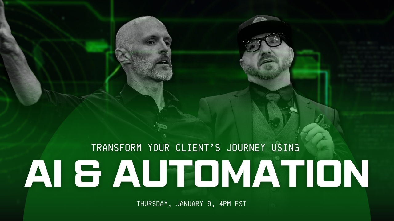 Webinar: Transform Your Clients’ Journey Using AI & Automation