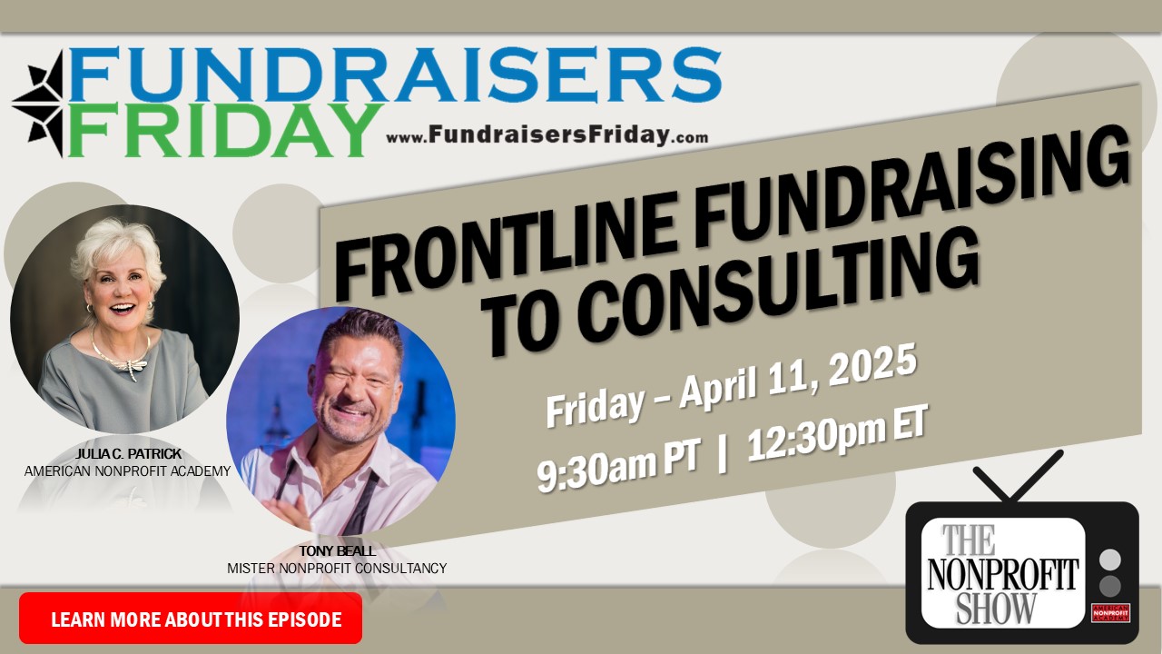 Fundraisers Friday - Frontline Fundraising To Consulting