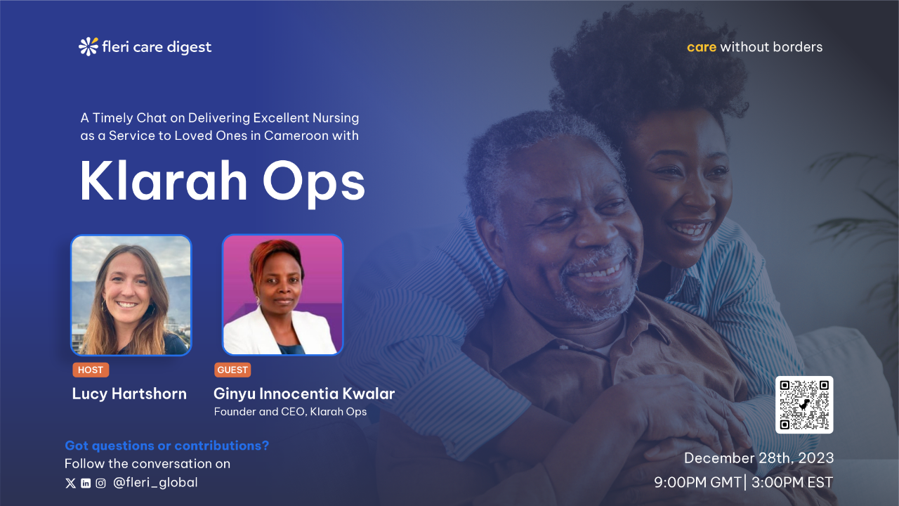 A Timely Chat on Delivering Excellent Nursing as a Service to Loved Ones in Cameroon with Klarah Ops