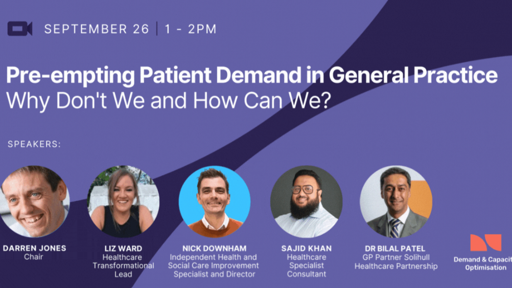 Pre-Empting Patient Demand in General Practice - Why Don't We and How ...