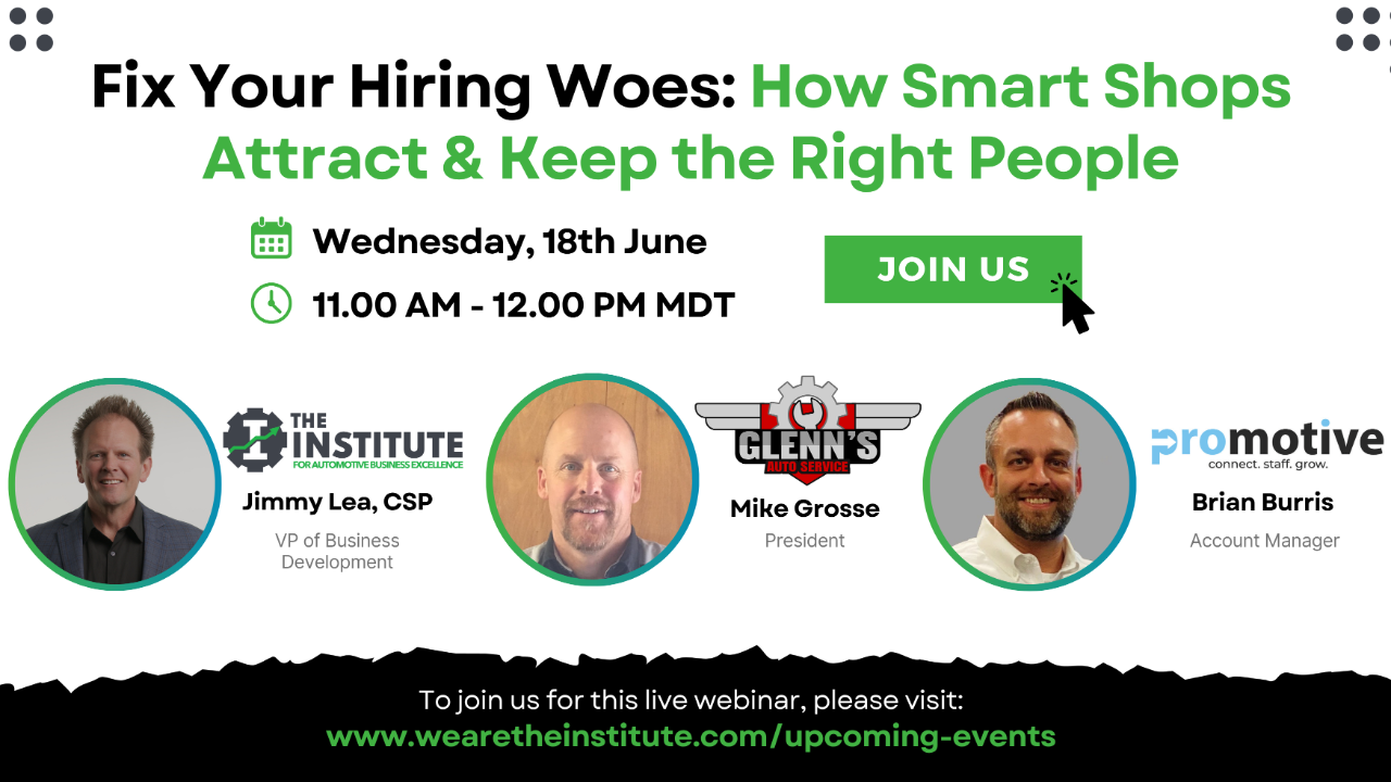 Fix Your Hiring Woes: How Smart Shops Attract and Keep the Right People