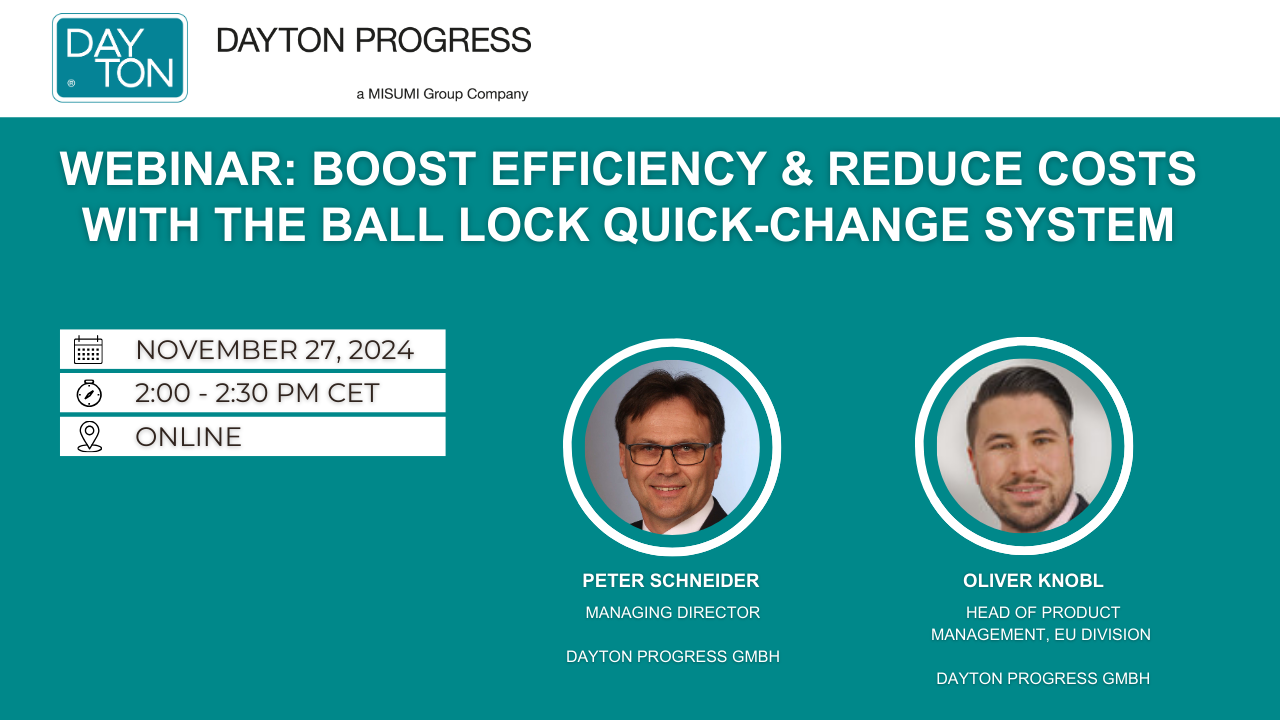 Webinar: Boost Efficiency & Reduce Costs with the Ball Lock Quick ...