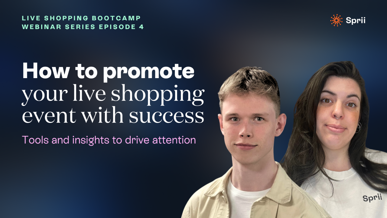 How to Promote Your Live Shopping Event With Success