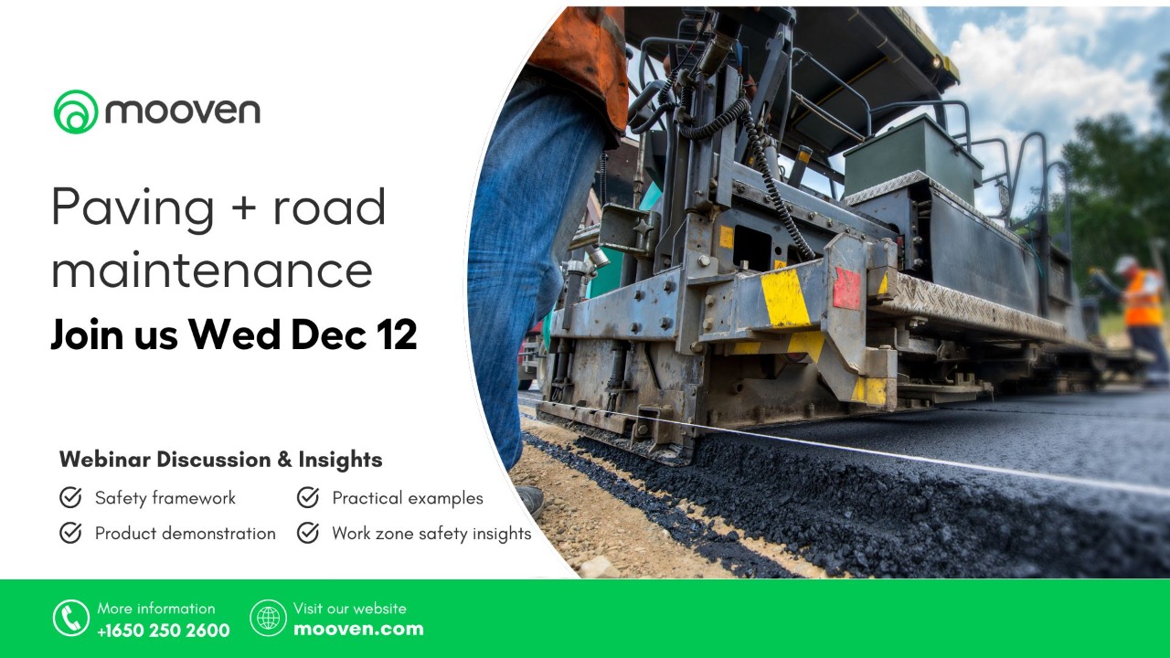 Unleash project efficiency: Paving and road maintenance with Mooven