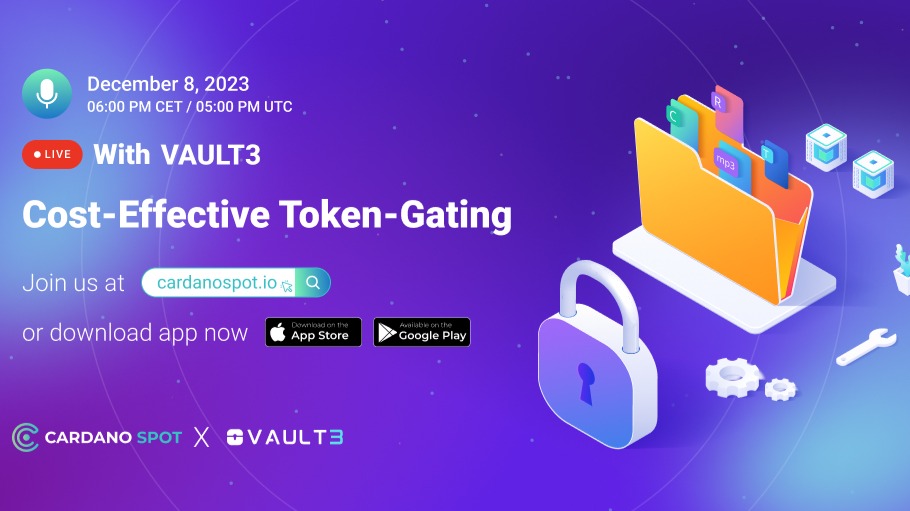Cost-effective Token-gating by VAULT3