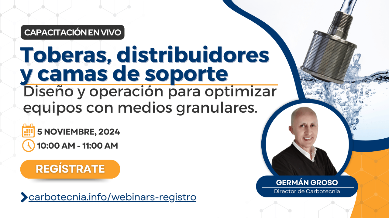 [CAPACITACIÓN] ️Toberas, distribuidores y camas de soporte: Diseño y ...