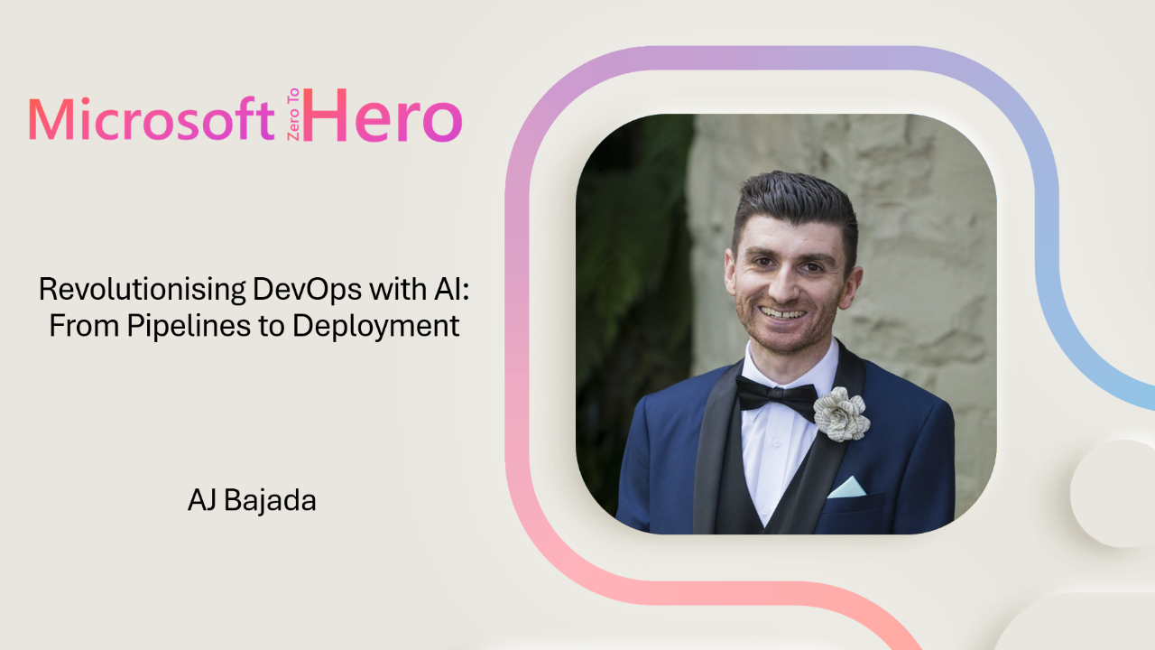 AJ Bajada | Revolutionising DevOps with AI – From Pipelines to Deployment