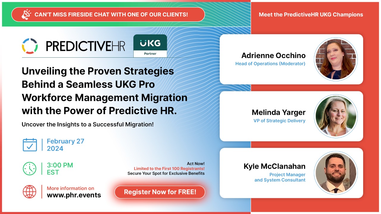 Let’s talk about UKG Pro Workforce Management Migration Mastery