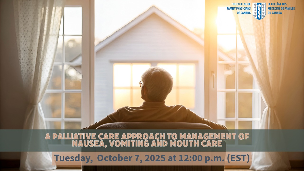 A Palliative Care Approach to Management of Nausea, Vomiting and Mouth care