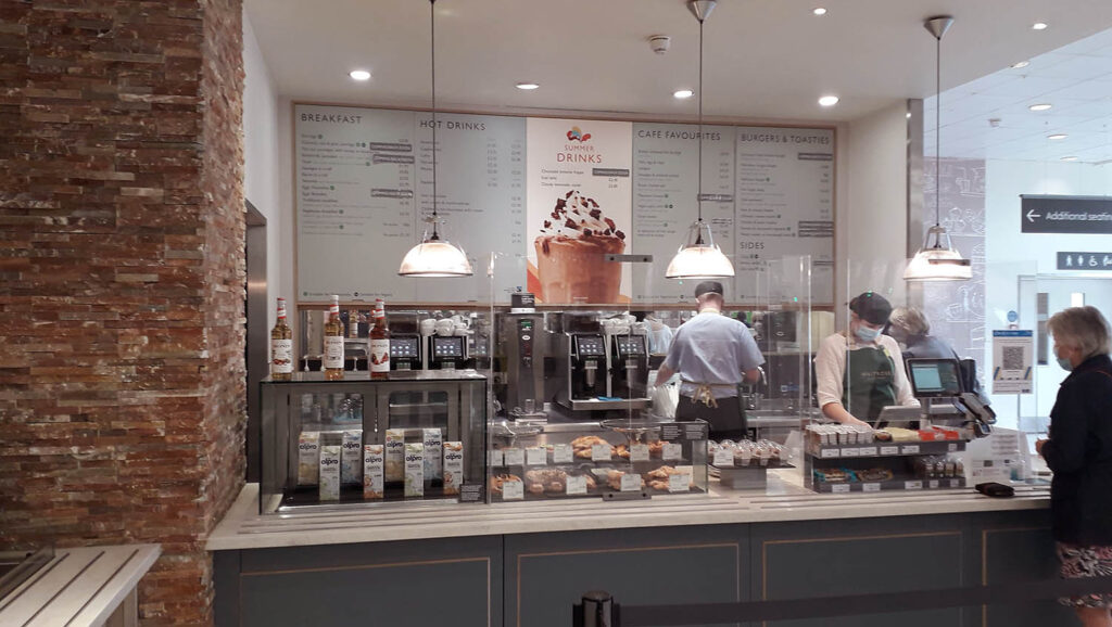 Waitrose becomes latest supermarket to reopen cafés for dine-in ...
