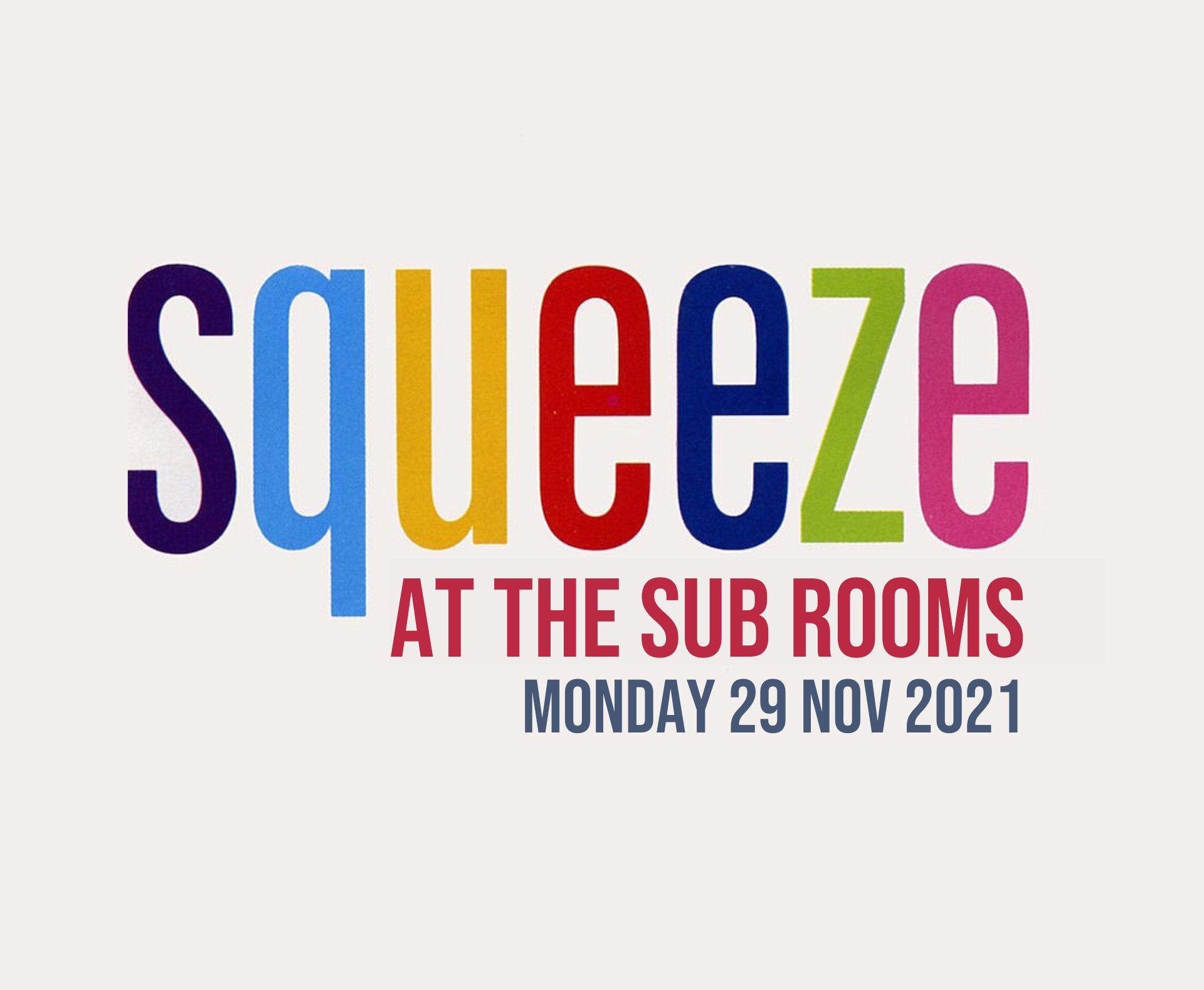 Squeeze comes to the Sub Rooms | Stroud Times