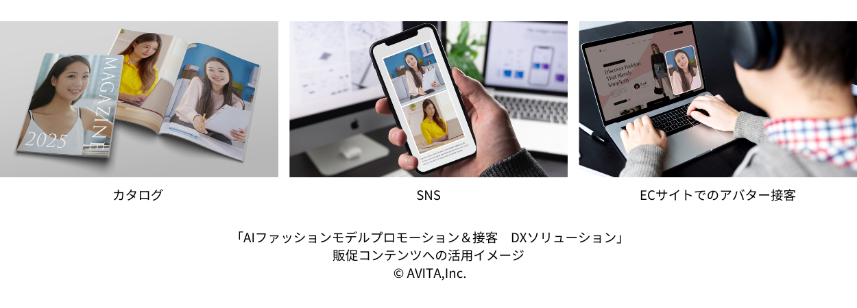 TOPPANとAVITA、「AIファッションモデルプロモーション＆接客 DXソリューション」を提供開始 | AVITA株式会社