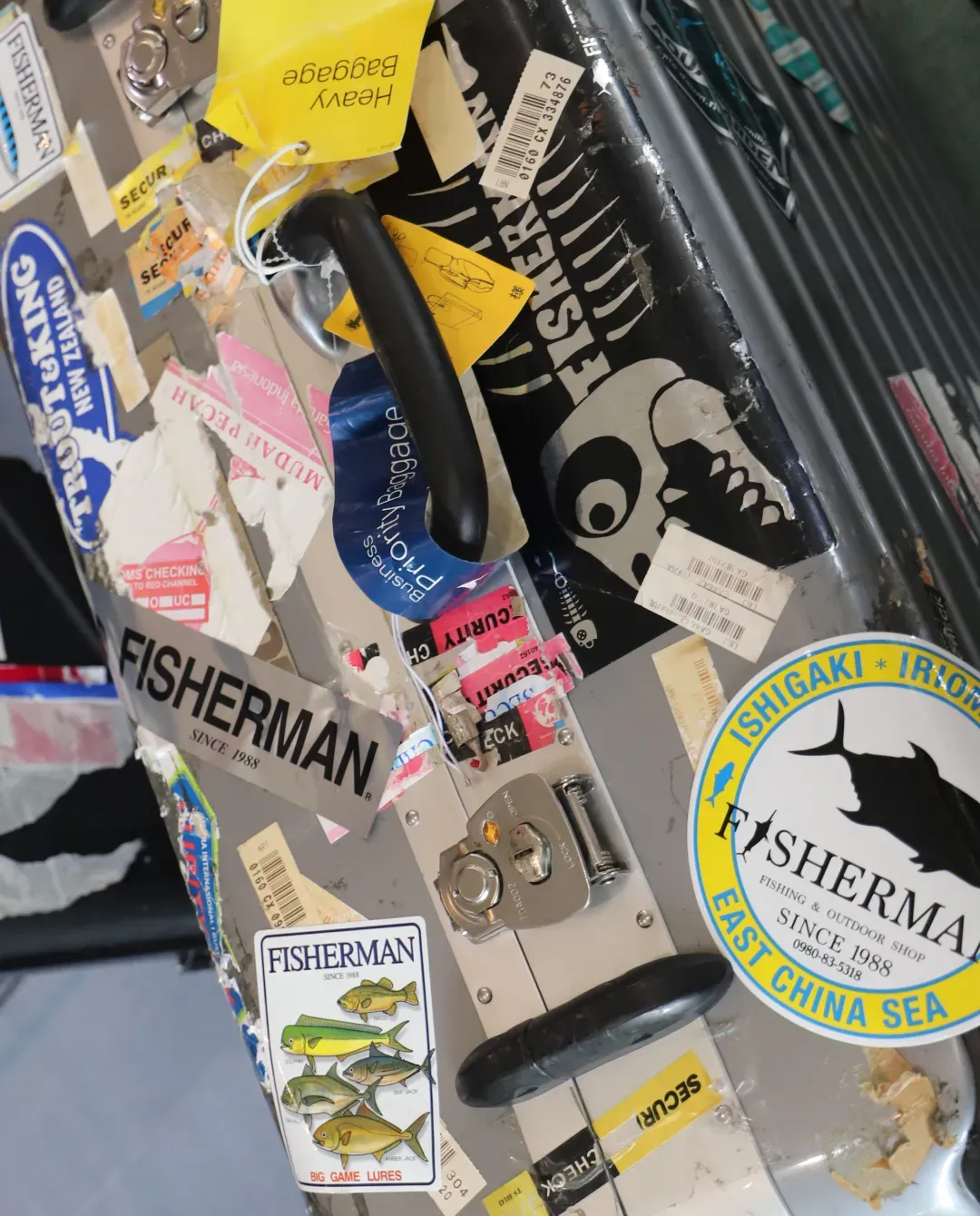 FISHERMAN | Sticker circle(A)