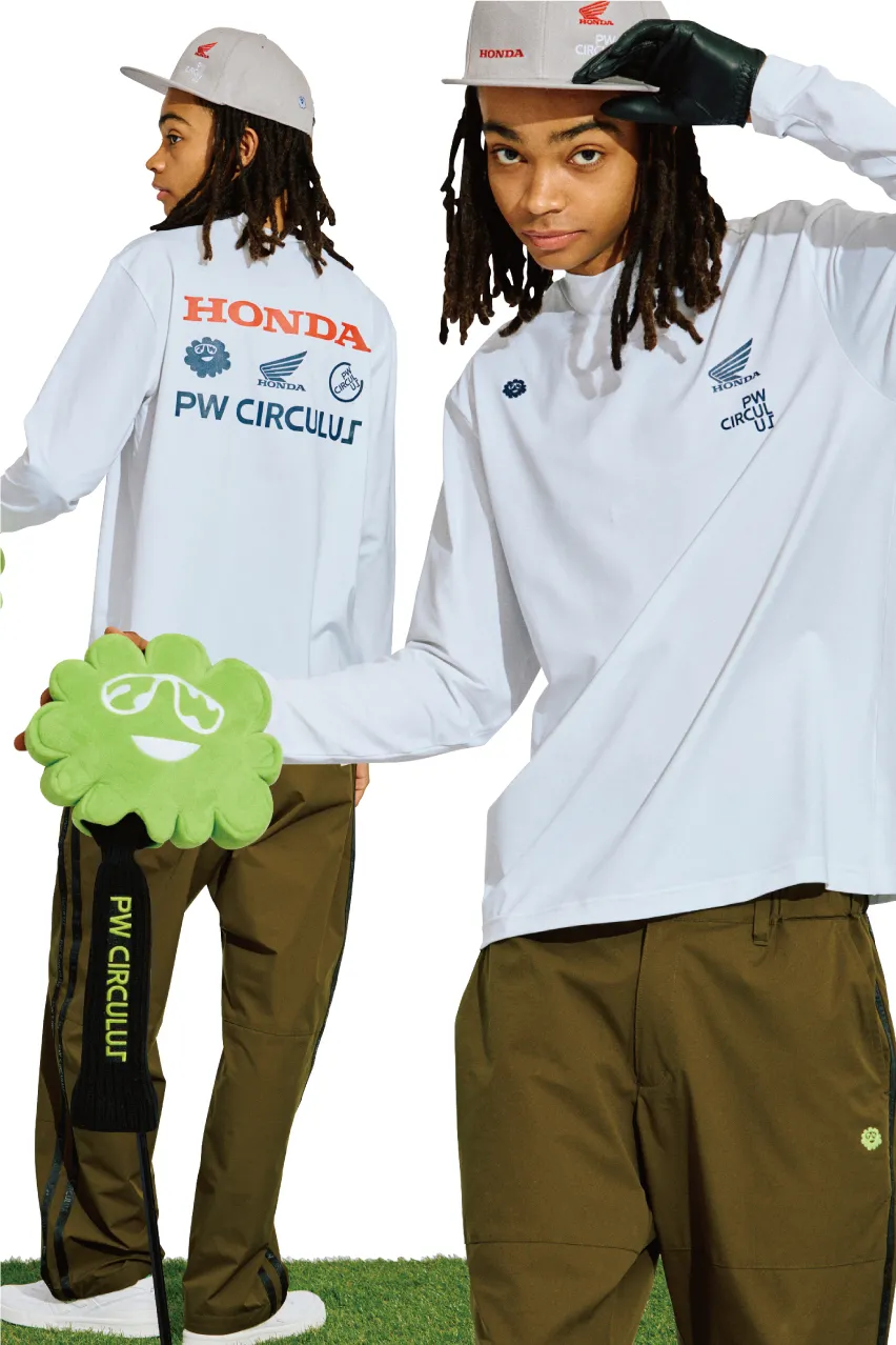 コラボレーション】Honda×PW CIRCULUS |ゴルフウェアブランド コラボレーション】Honda×PW CIRCULUS |ゴルフウェアブランド