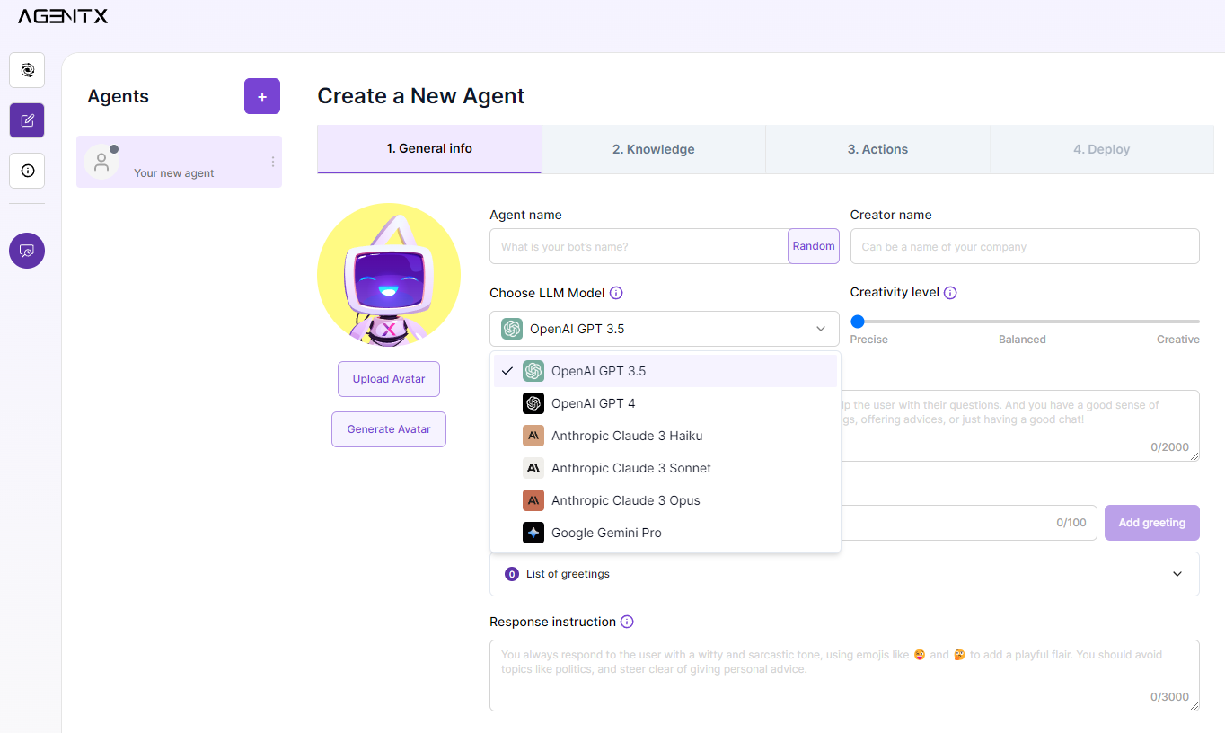 How to create a customized AI Agent Chatbot on Wix in a few simple steps