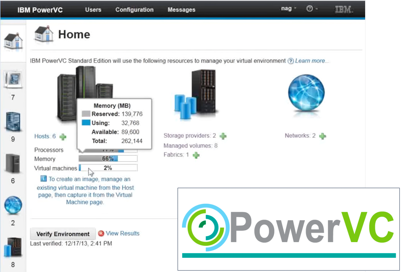 IBM PowerVCによるAIX / Linuxの自動デプロイメントと、柔軟で容易なインフラストラクチャ管理 : メトリック
