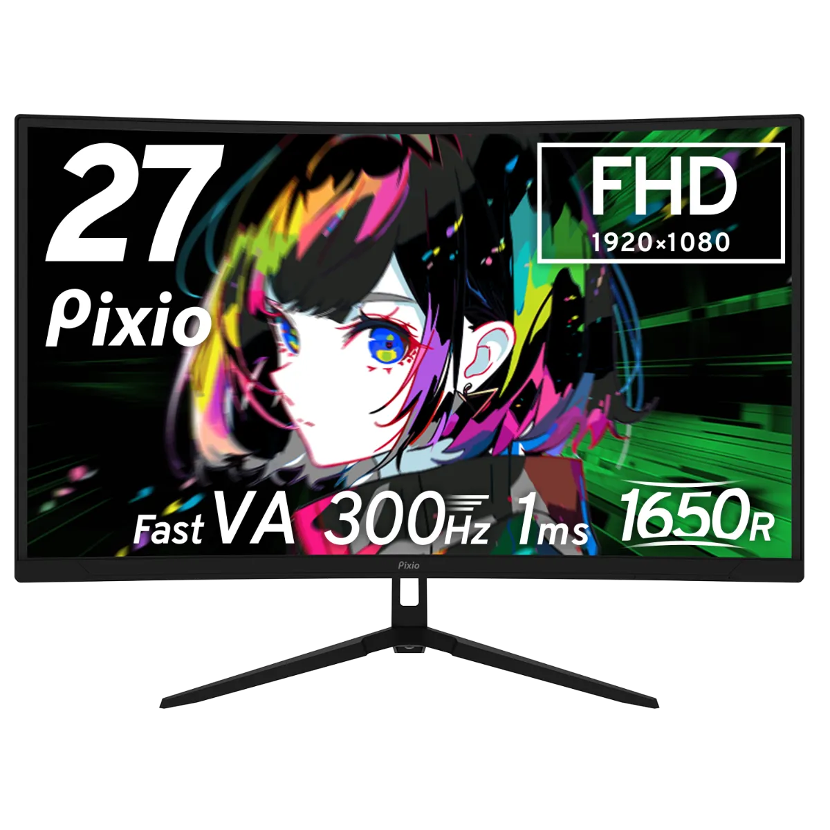 「Pixio（ピクシオ）」 から迫力のある映像美が楽しめるゲーミングモニター『PXC279WAVE』シリーズが初登場 300Hzの高リフレッシュレートで移り変わりが激しいゲームや映像鑑賞にオ ...