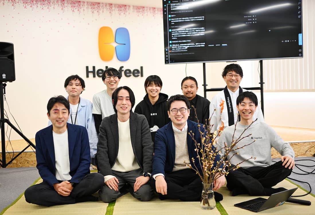 Helpfeel、AIエージェントがプロデュースする「インドア花見」を開催