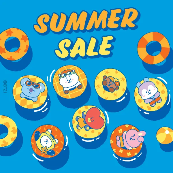 BT21 SUMMER SALE 7/25～(公式オンラインストア)