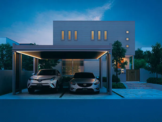 カーポート3大メーカーを徹底比較！【三協アルミ／YKK AP／LIXIL】 | 家づくりナビ