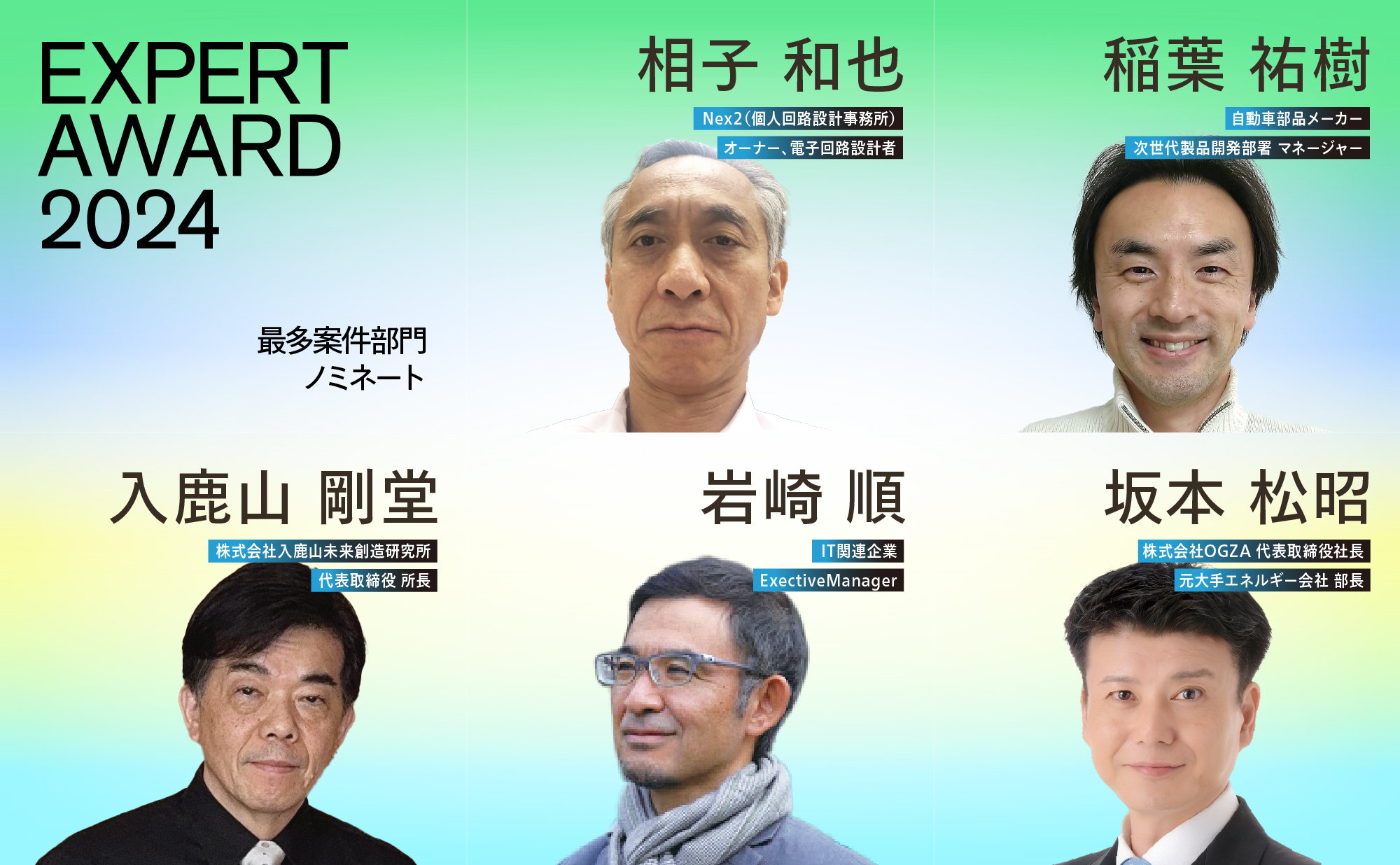 トレンドや未経験領域を知れる楽しさが活動の原動力 - 相子和也氏 / EXPERT AWARD 2024 最多案件部門＆製造・機械・電気製品部門 受賞者インタビュー