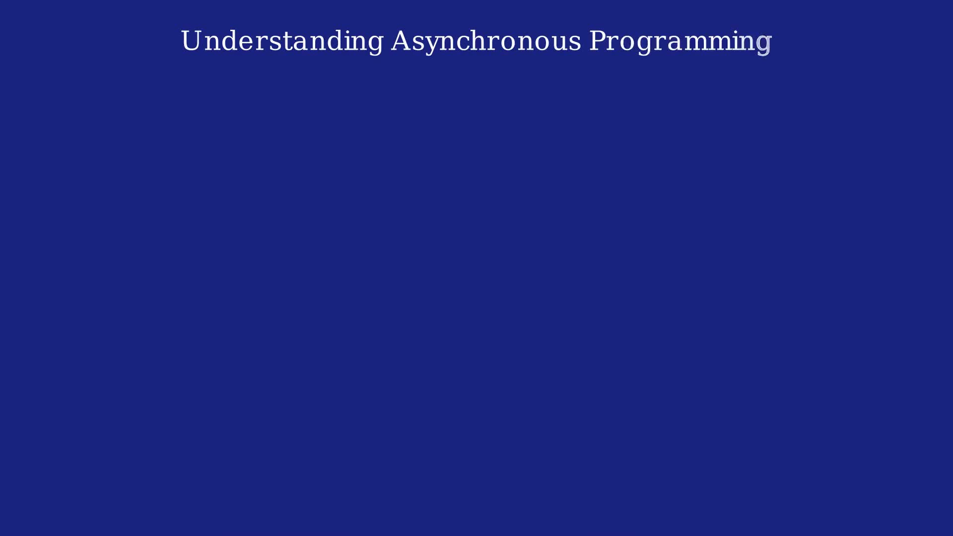 Async Programming Explained with Real-Life Examples | Imagine Explainers