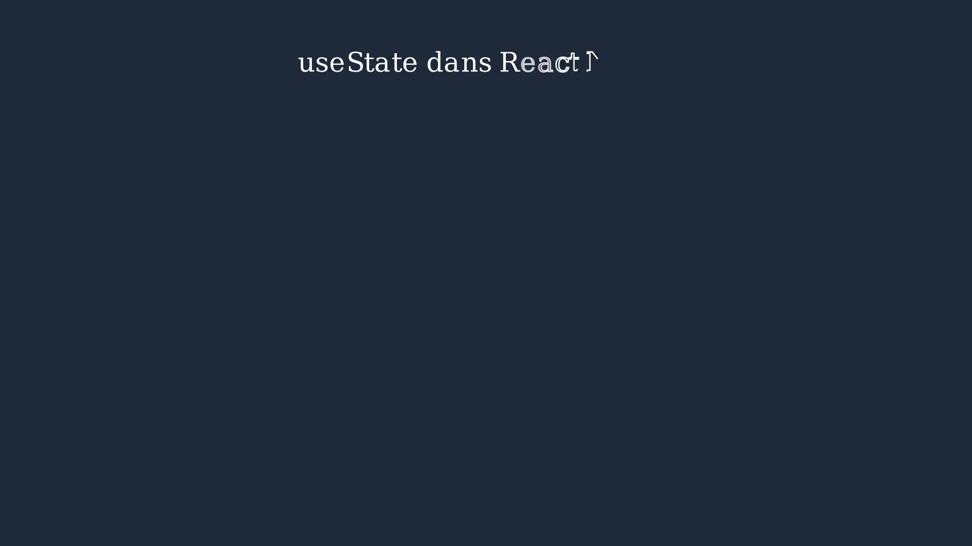 Comprendre l'utilisation de useState et useEffect dans React Native | Imagine Explainers