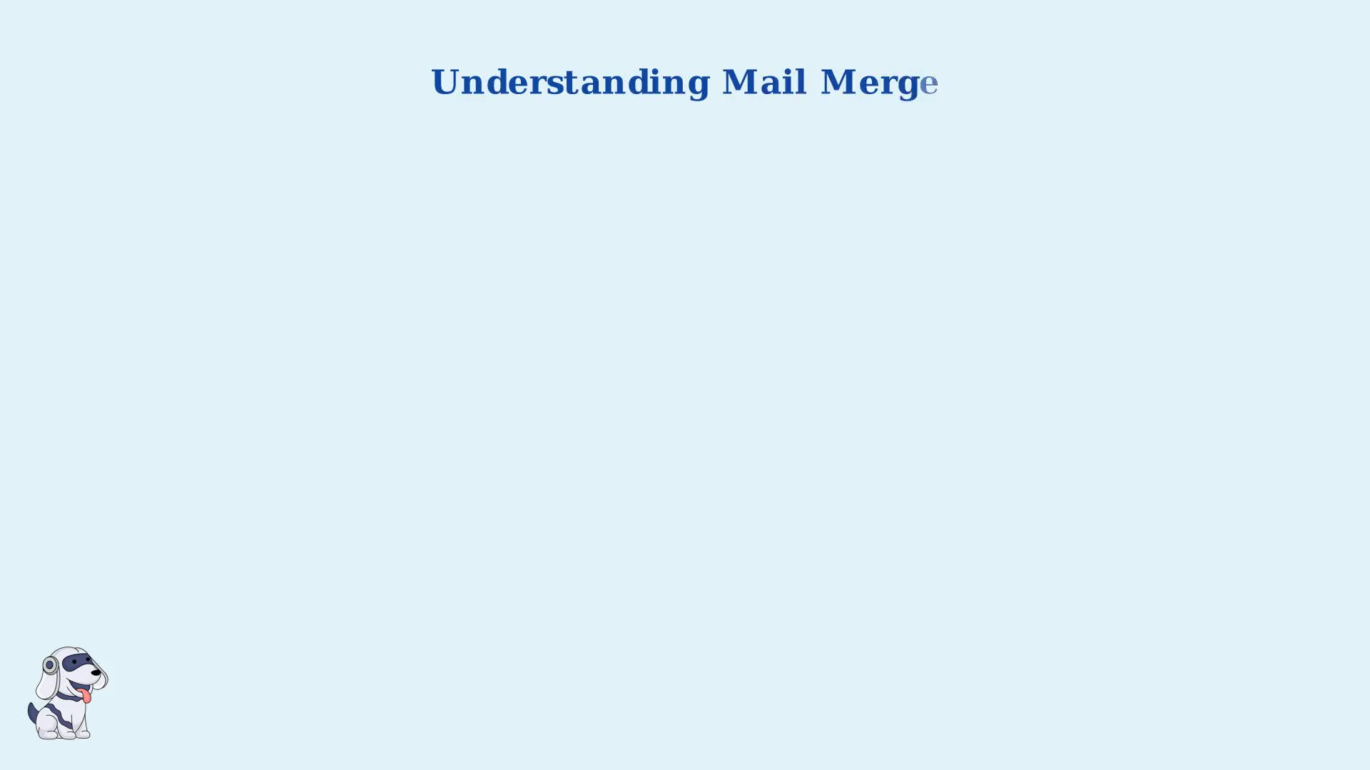 Mail Merge Explained with Simple Animations | Imagine Explainers