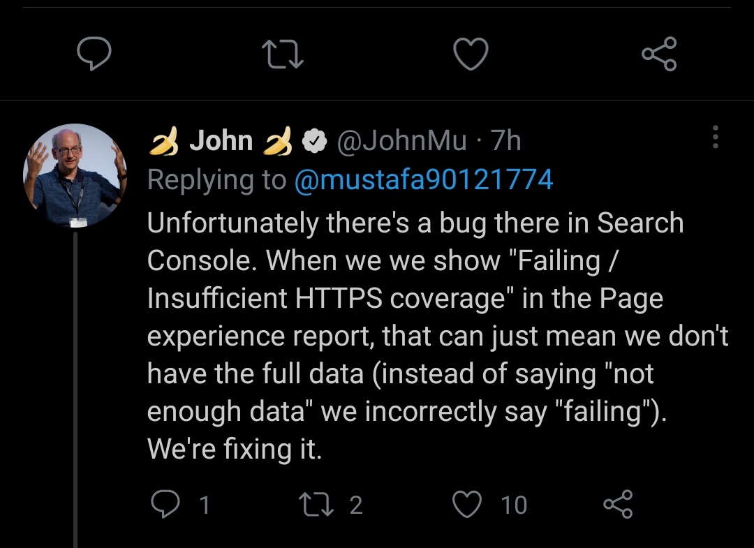 Insufficient HTTPS coverage on your site, Page experience report ... Insufficient HTTPS coverage on your site, Page experience report ...