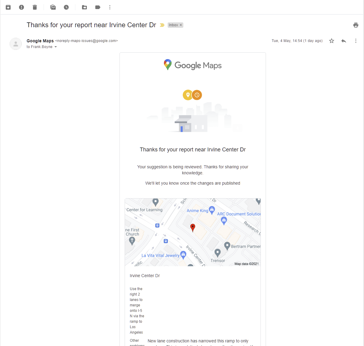 How Do I Provide Feedback about Google Maps Feedback Being Broken ...