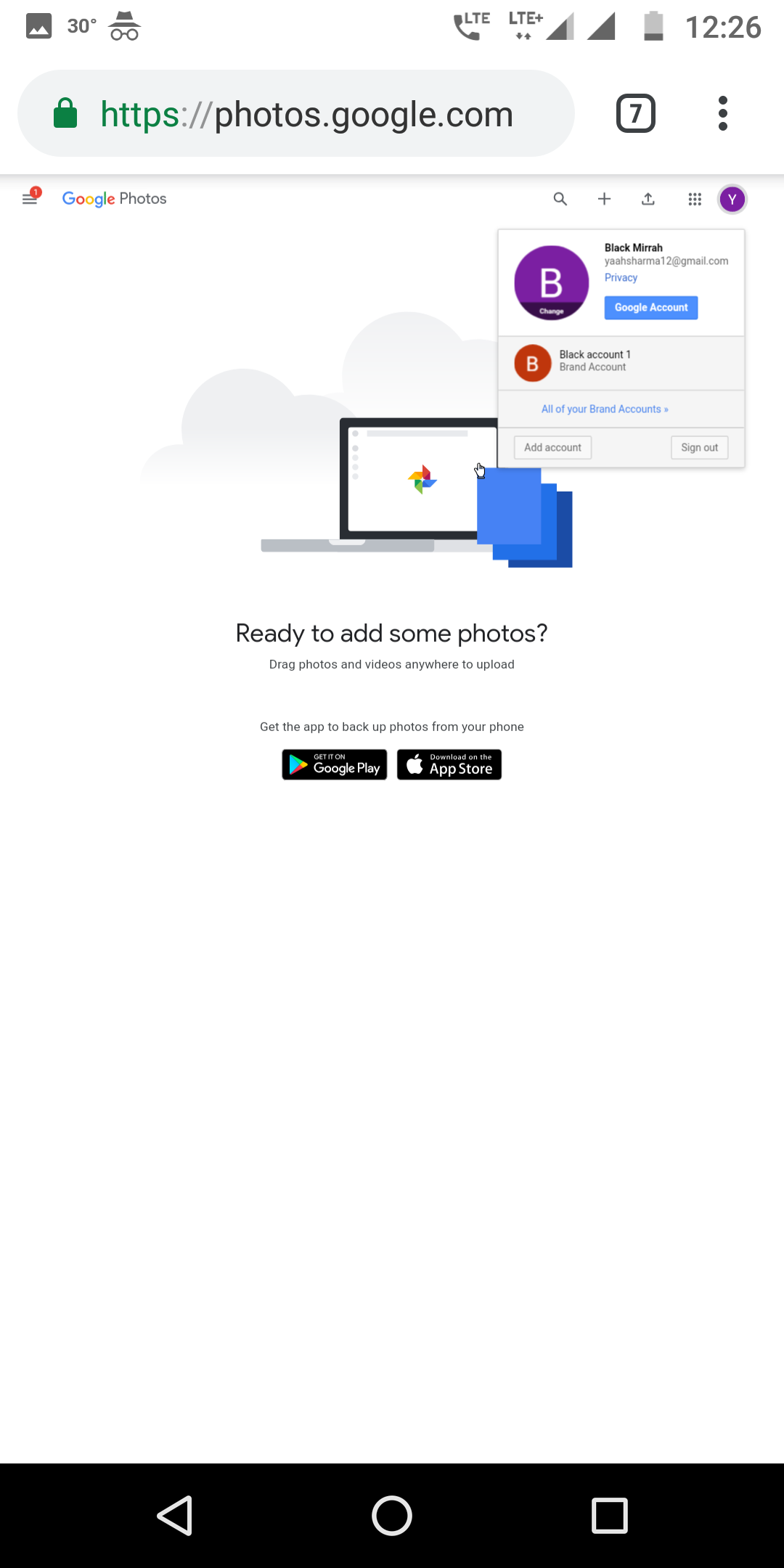 How do I access my Google Photos with my brand account? - Google Photos ...
