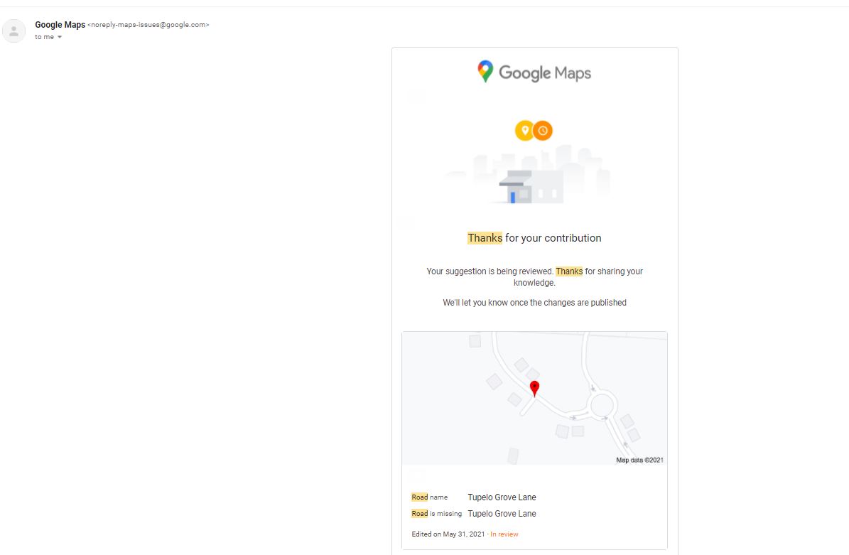 How to expedite the adding of Address/Street? - Google Maps Community