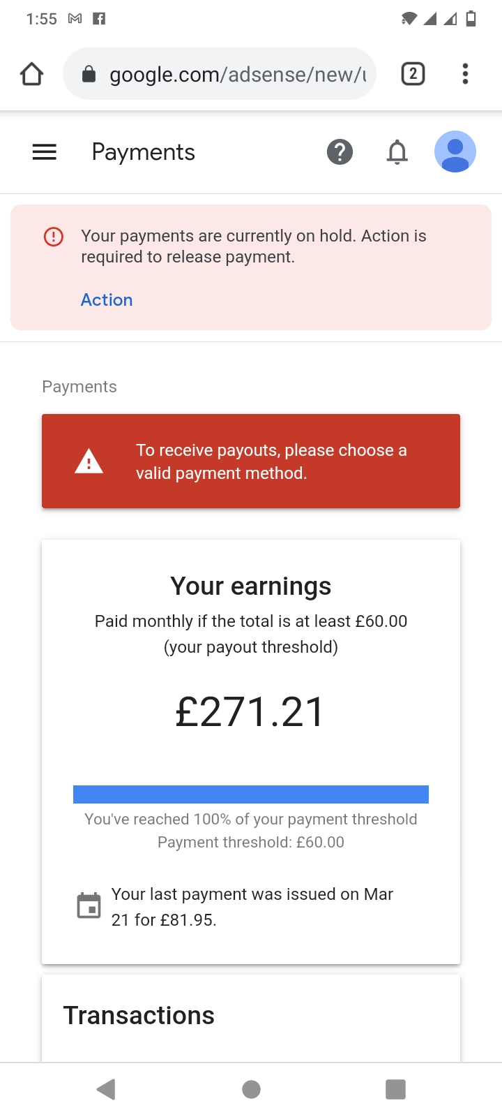 How to change payment method - Google AdSense Community