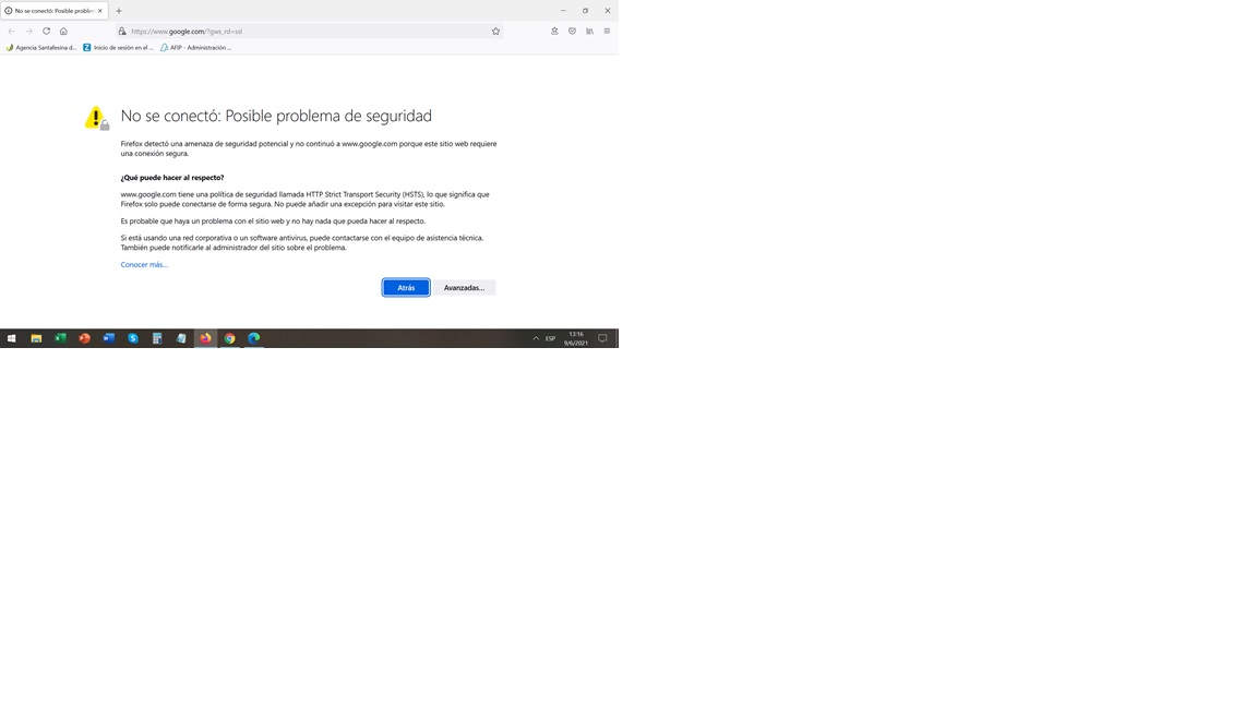 Error: net err_cert_common_name_invalid - Comunidad de Google Chrome