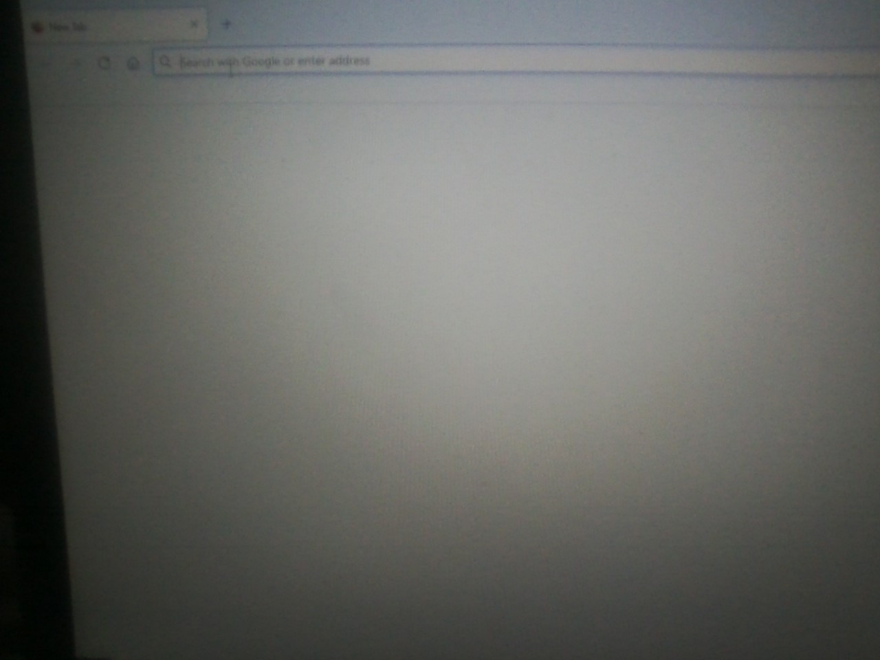 How can I get a search bar in the middle of the page in Google, not on ...