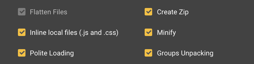 How do I create or save a self-contained html5 file? - Google Web ...