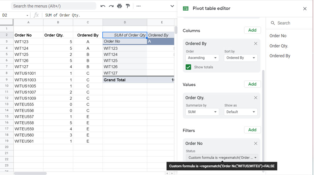 How To Add 2 Filters In Pivot Table Google Sheets Brokeasshome